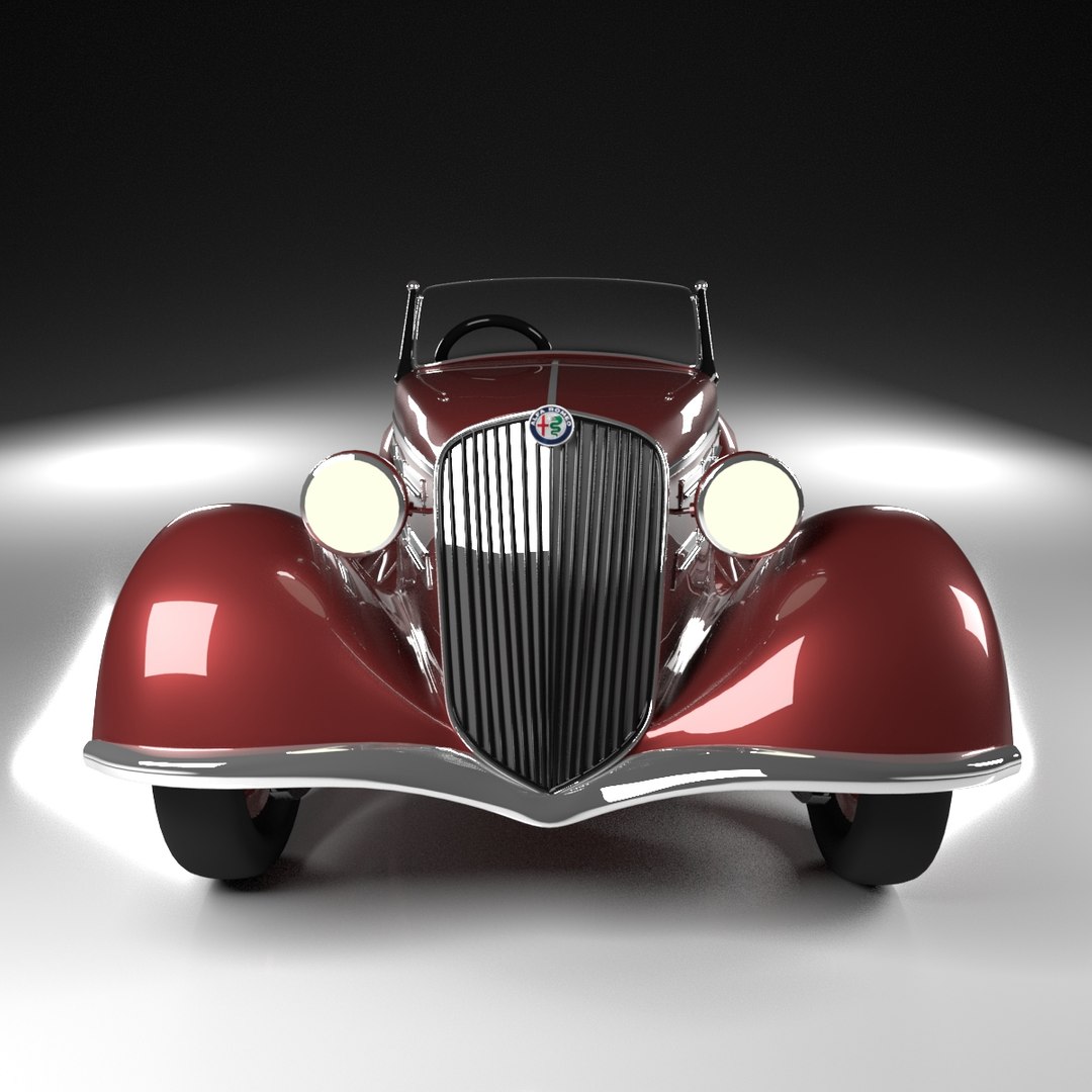 Alfa Romeo C6 Model - TurboSquid 1291748
