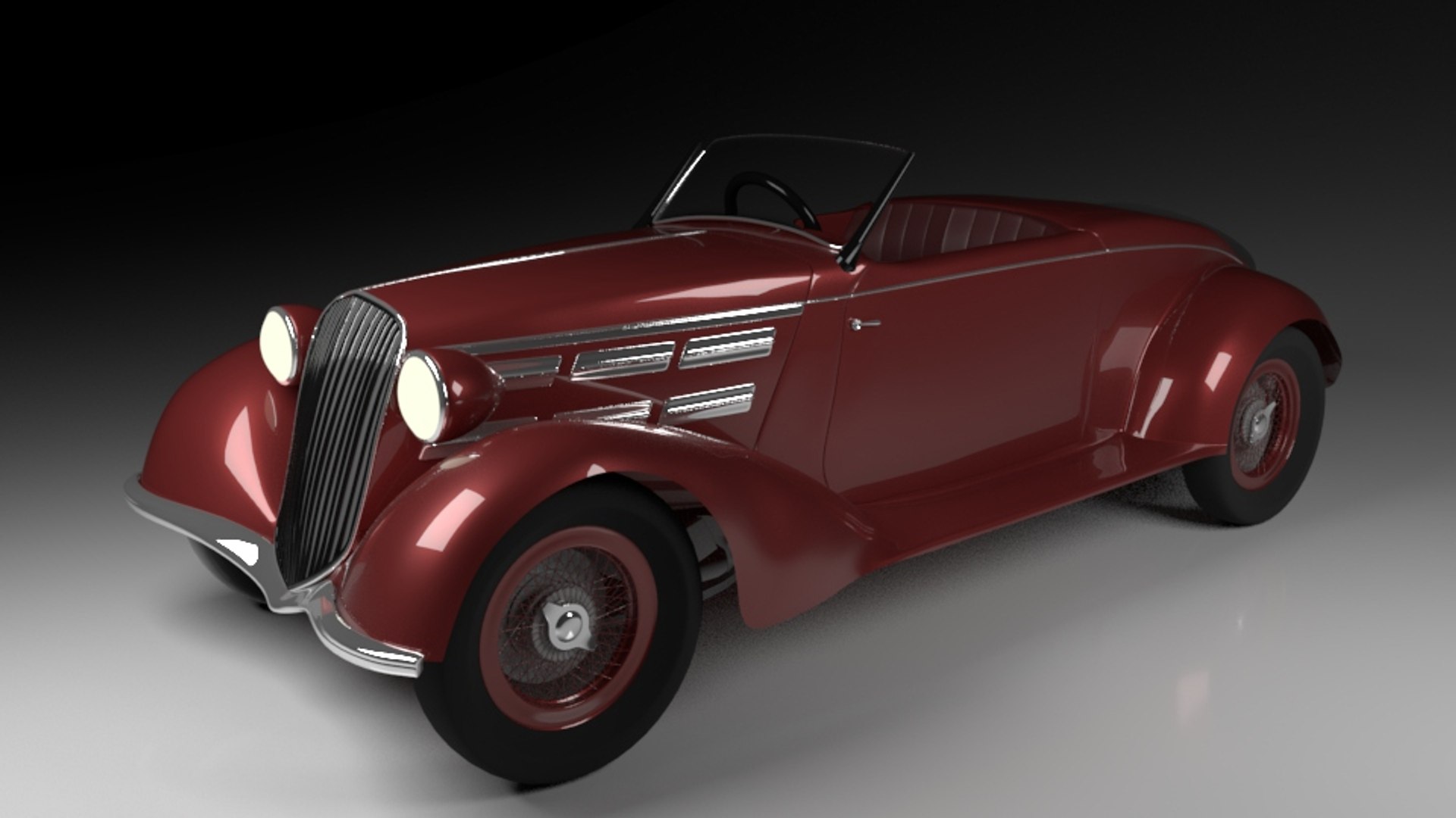 Alfa Romeo C6 Model - TurboSquid 1291748
