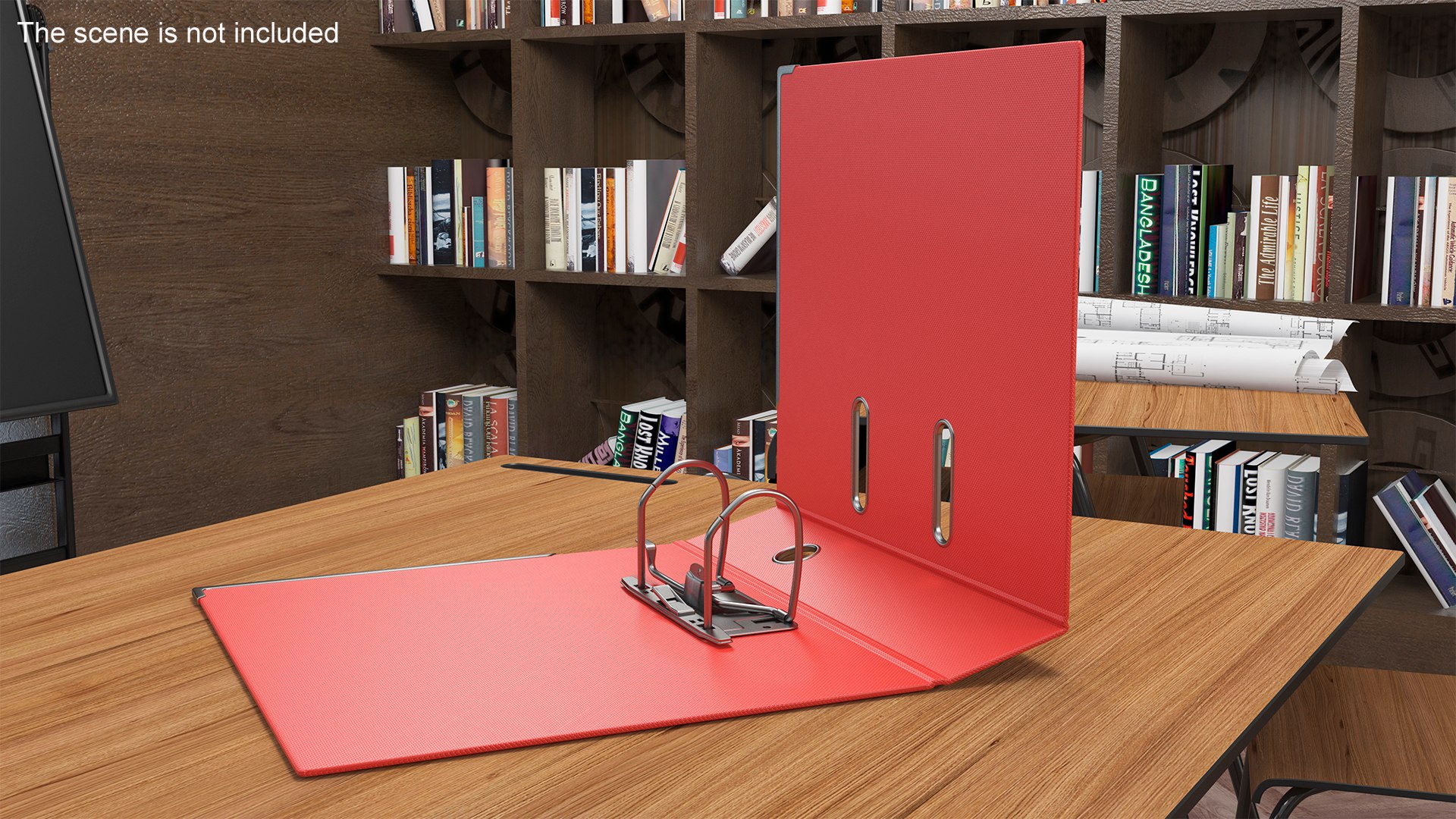 3D Heavy Duty Easy Open 2 Ring Binder Model - TurboSquid 2188767