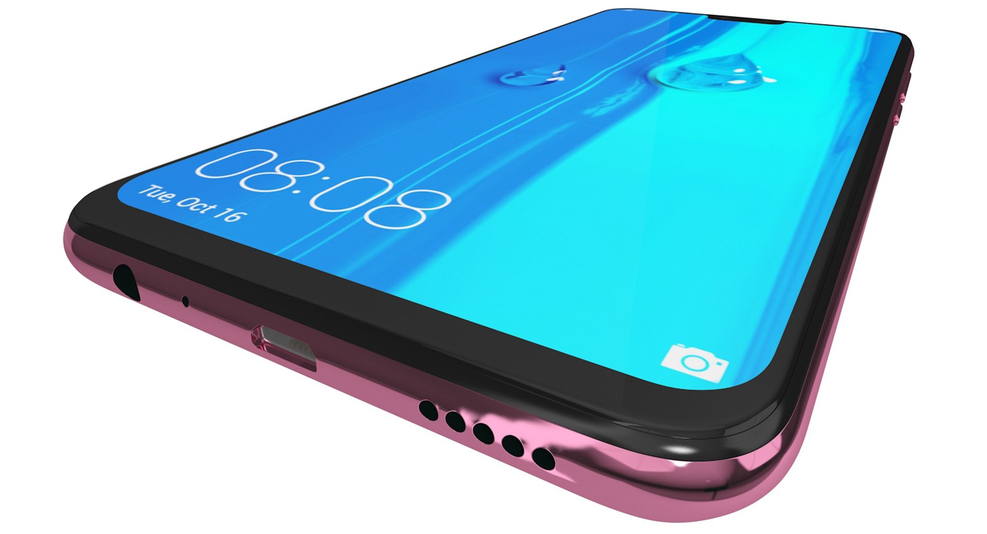 3D model realistic huawei y9 2019 - TurboSquid 1371065