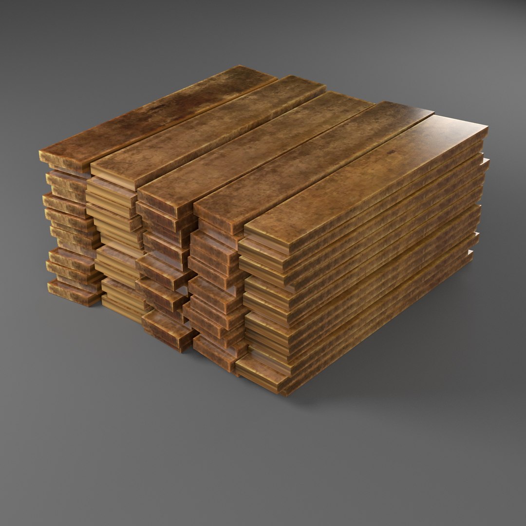Free 3D WoodPlanks Model - TurboSquid 1714939