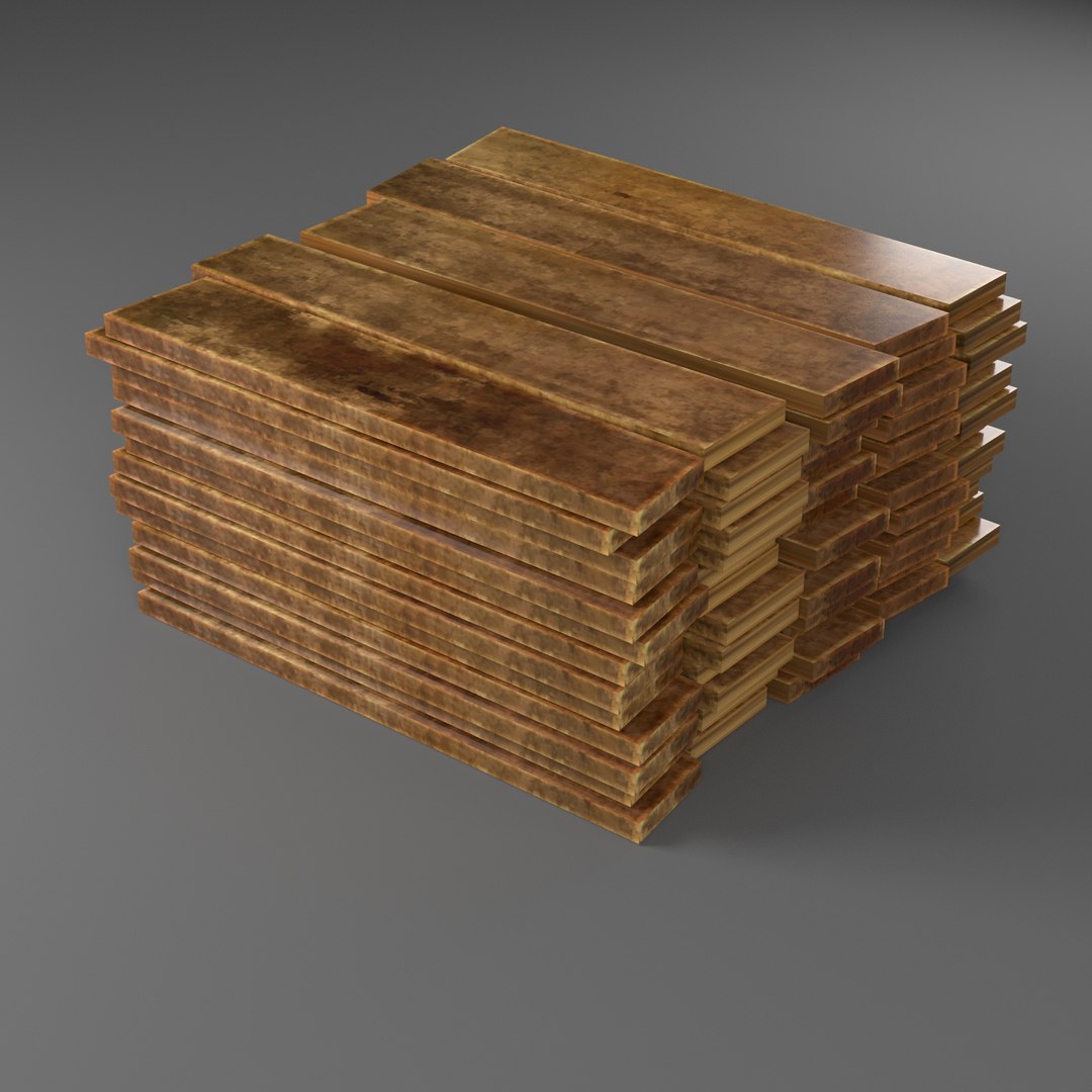 Free 3D WoodPlanks Model - TurboSquid 1714939