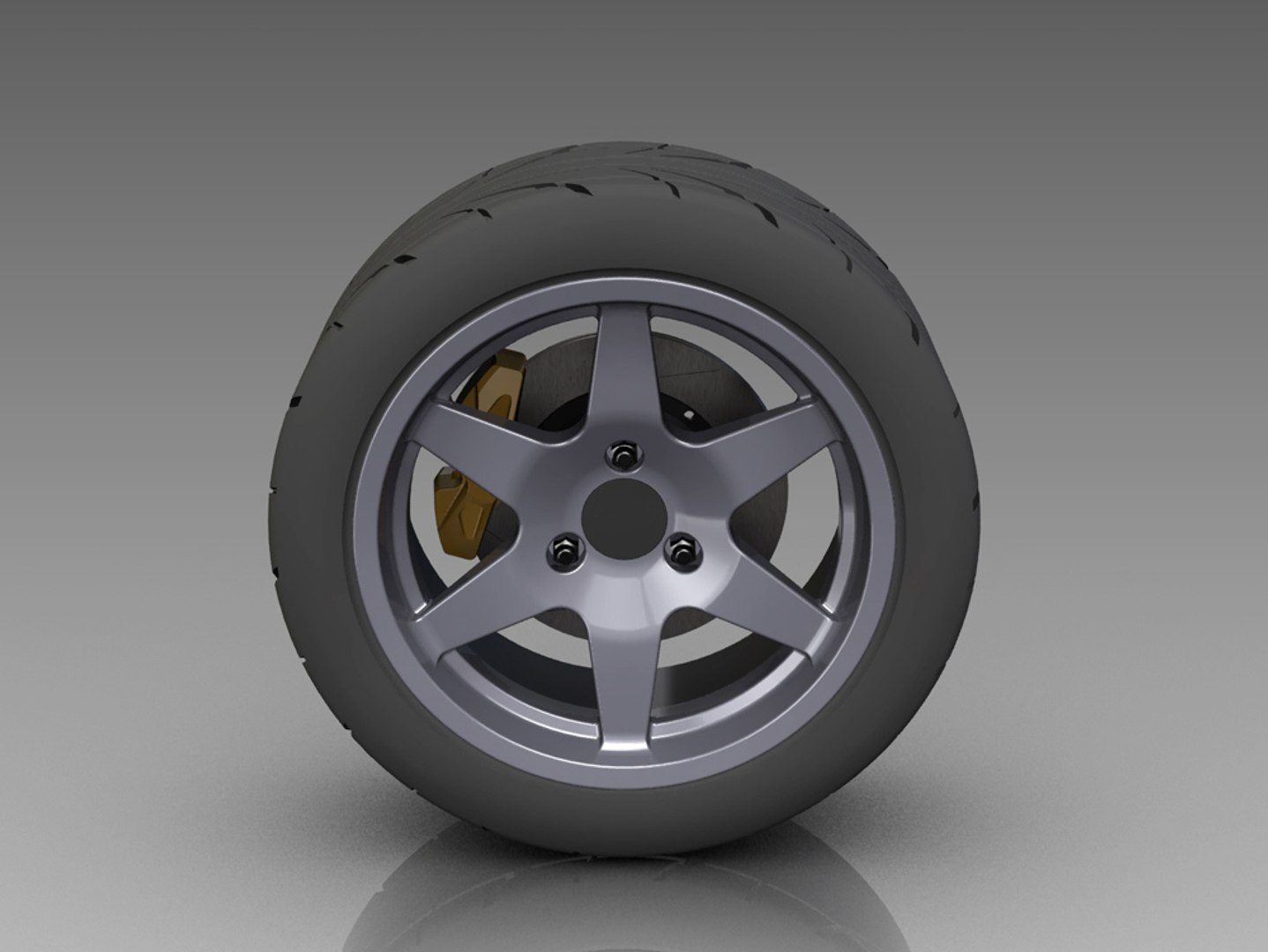 Ige Solidworks Rear Wheel-tire Wheel Tire