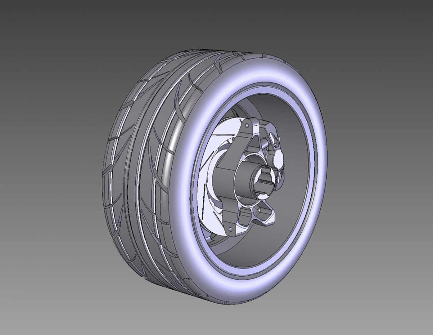 Ige Solidworks Rear Wheel-tire Wheel Tire