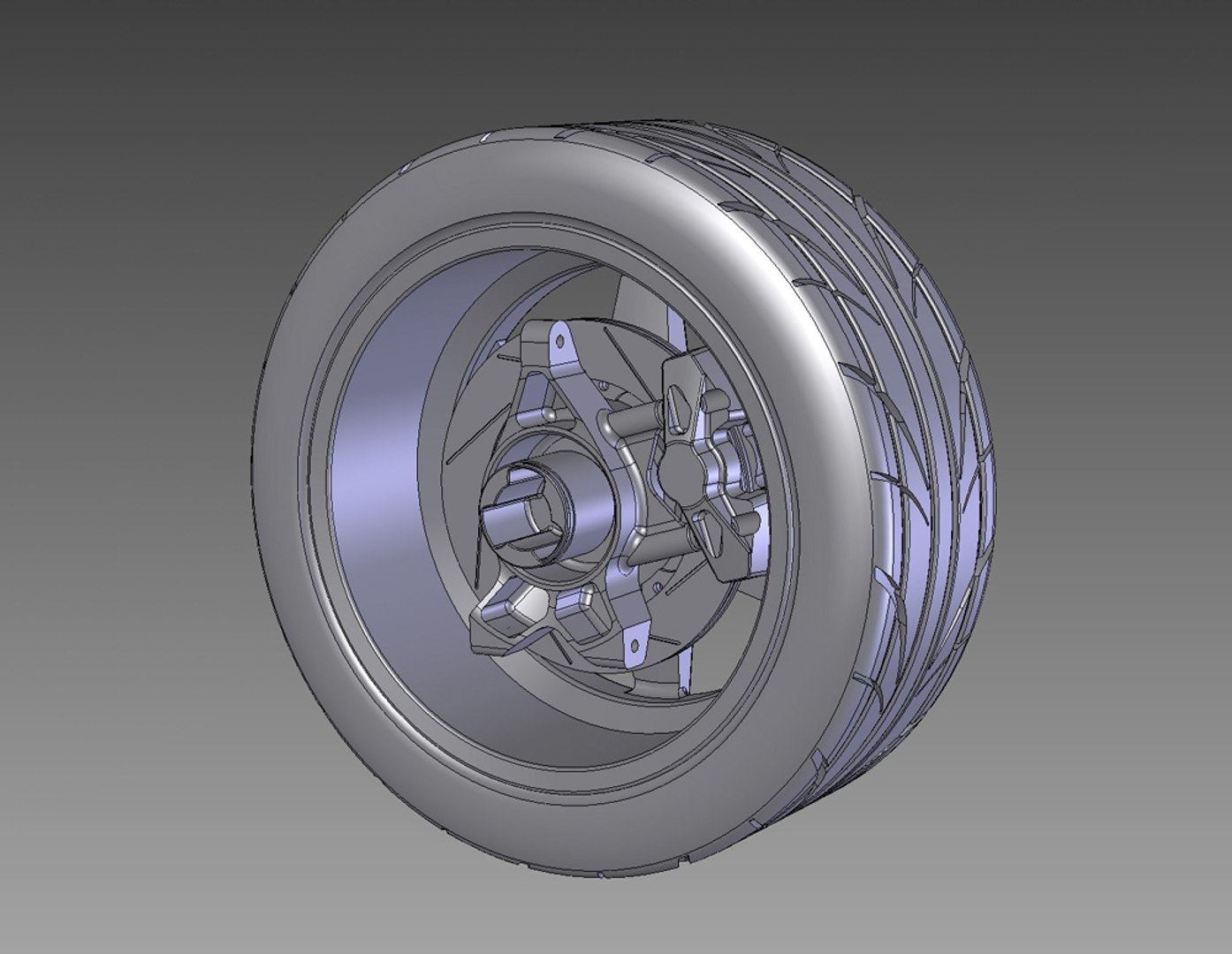 Ige Solidworks Rear Wheel-tire Wheel Tire