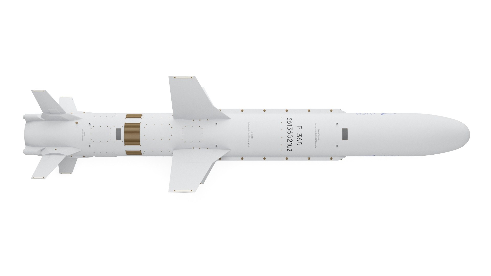 R-360 Neptune Missile 3D model - TurboSquid 2175628