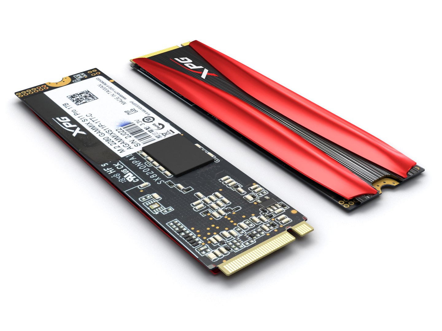 Adata SSD M2 3D Model - TurboSquid 1885543