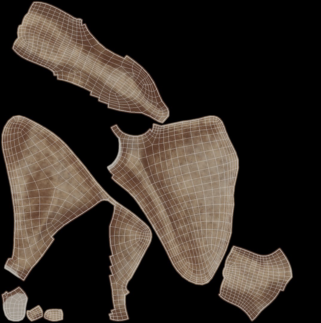 3D Human Anatomy-Back Muscles Of Arm Model - TurboSquid 2217205