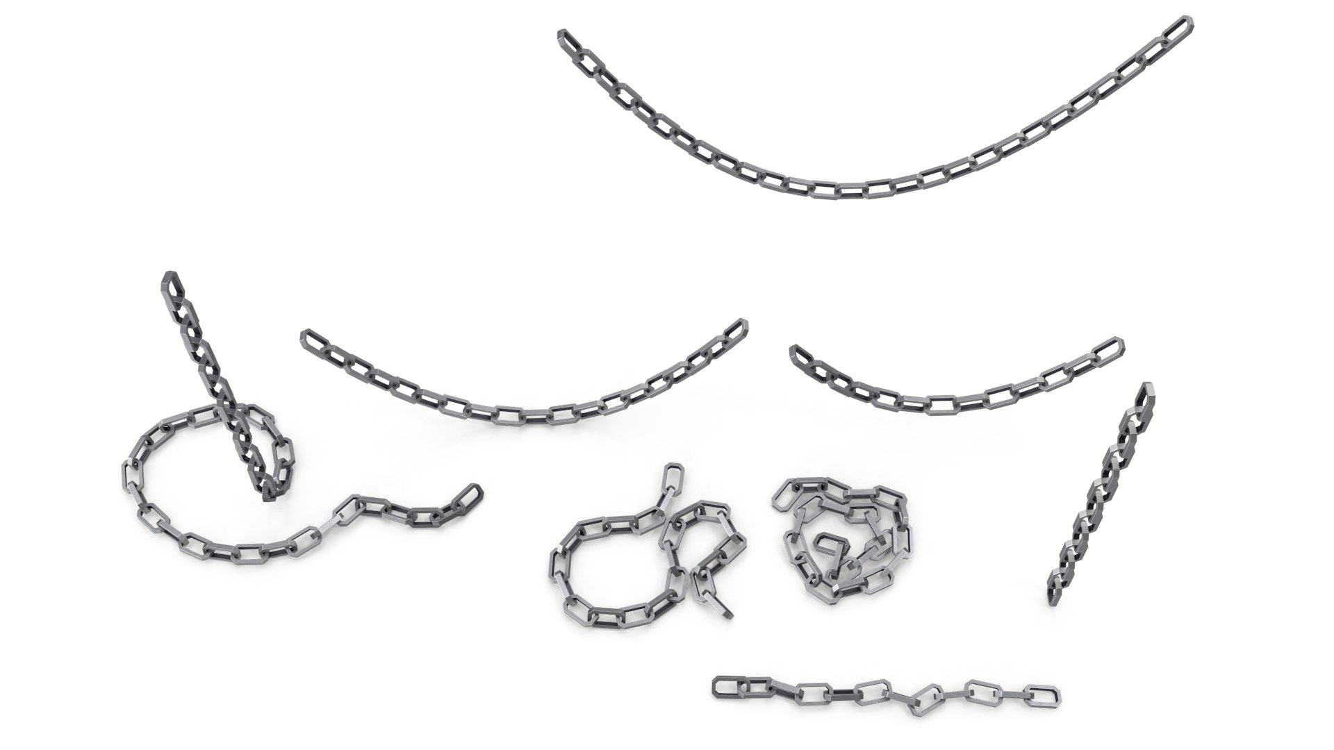 Chains 3D Model - TurboSquid 2366753