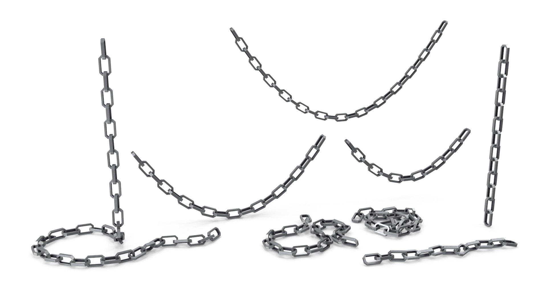 Chains 3D Model - TurboSquid 2366753