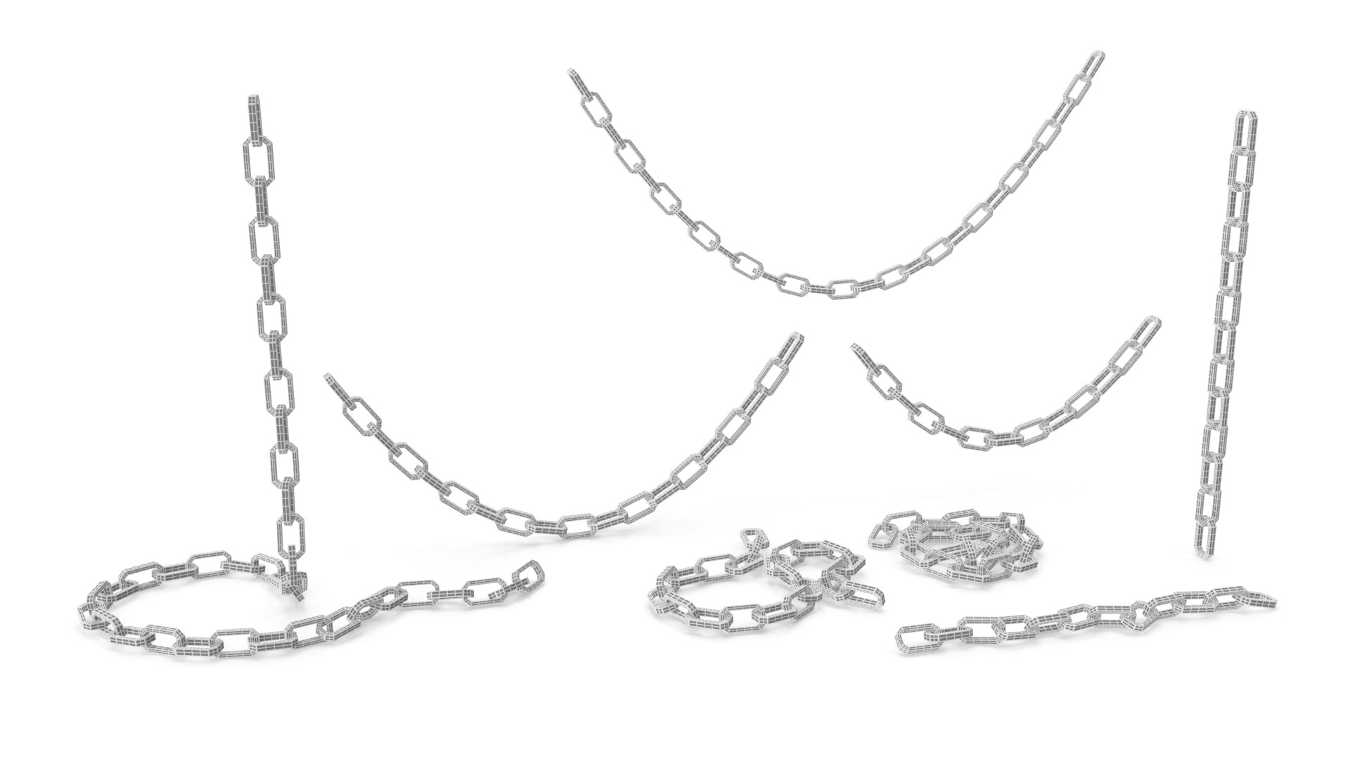 Chains 3D Model - TurboSquid 2366753