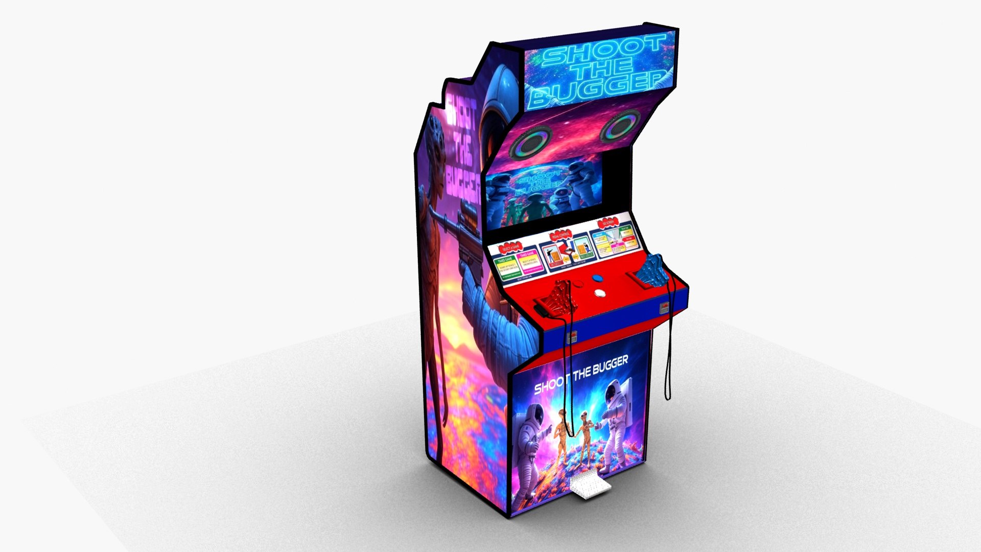 Game Machine 3D - TurboSquid 2360976