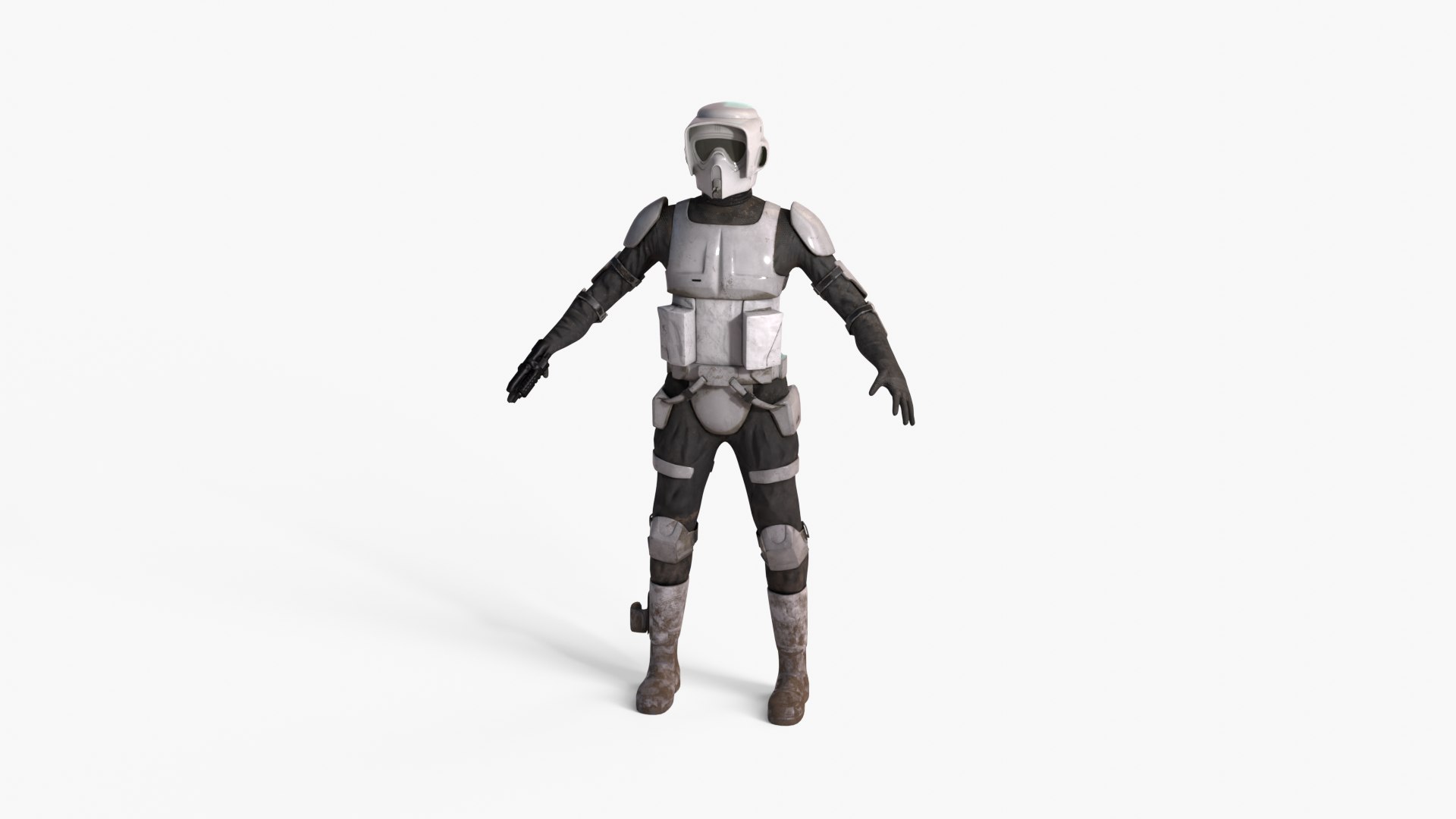 3D Model Scout Trooper - TurboSquid 1943247