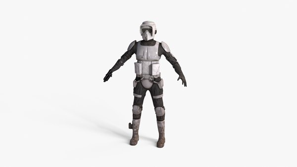 modelo 3d Scout Trooper - TurboSquid 1943247