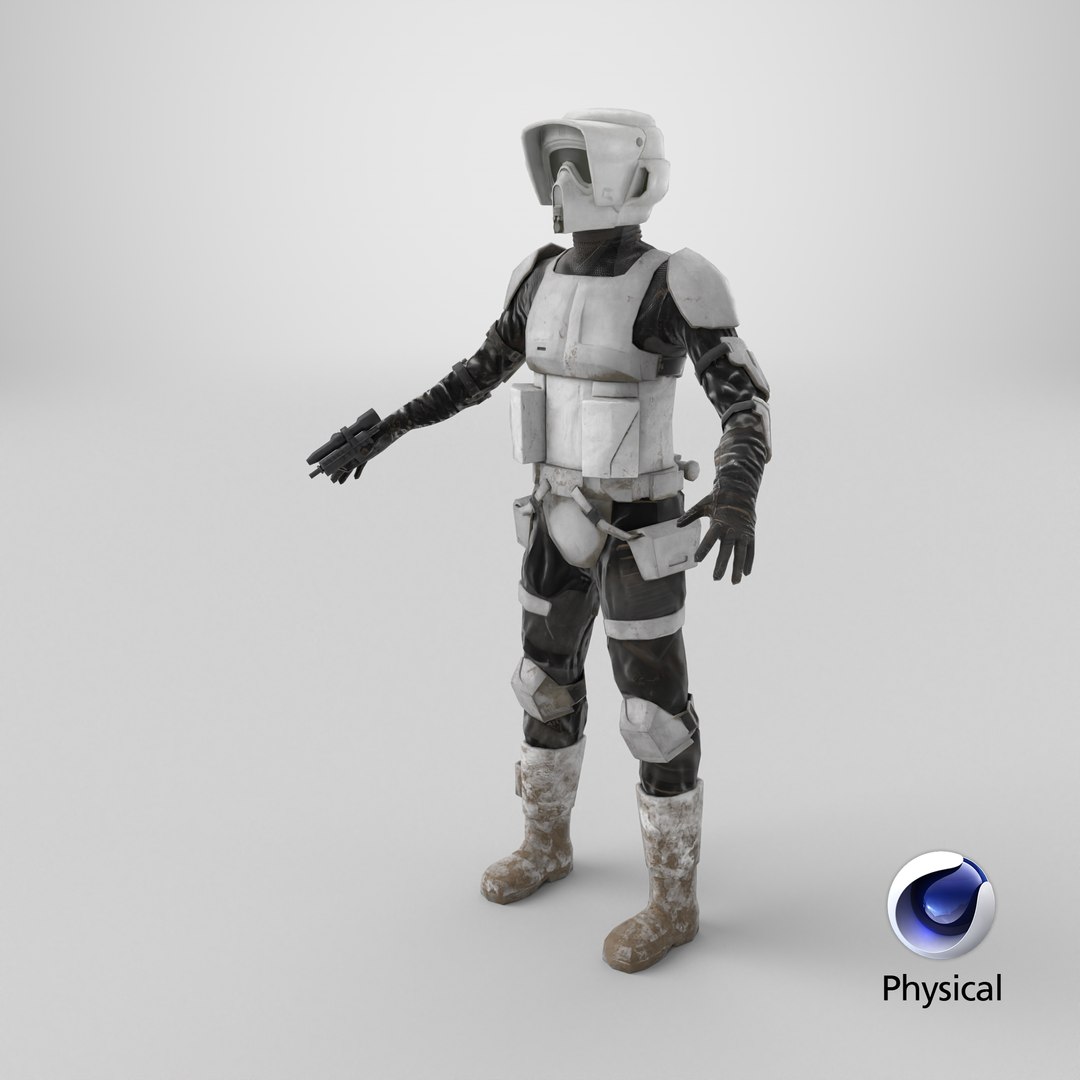 3D Model Scout Trooper - TurboSquid 1943247