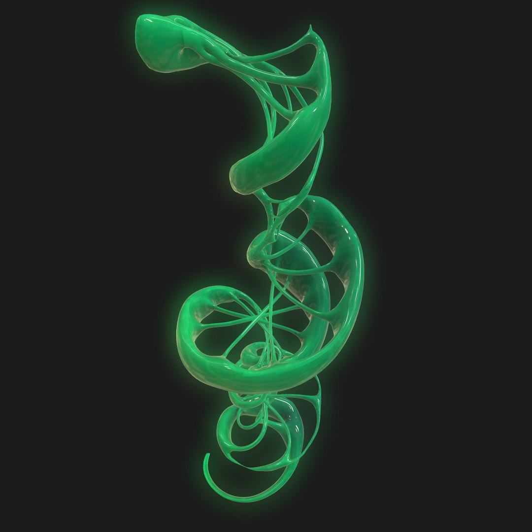 3D Dna Science Helix - TurboSquid 1430290
