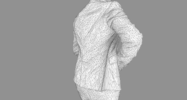 human body 3d max