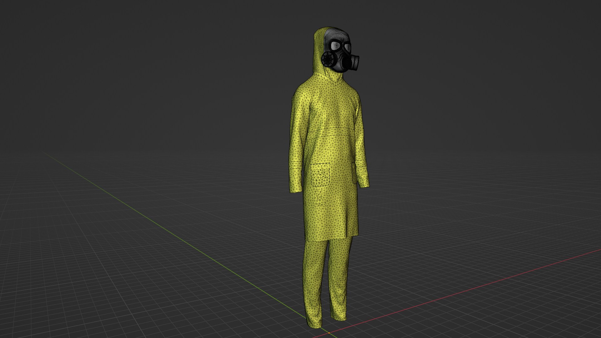 Radiation Suit Model - TurboSquid 1973294