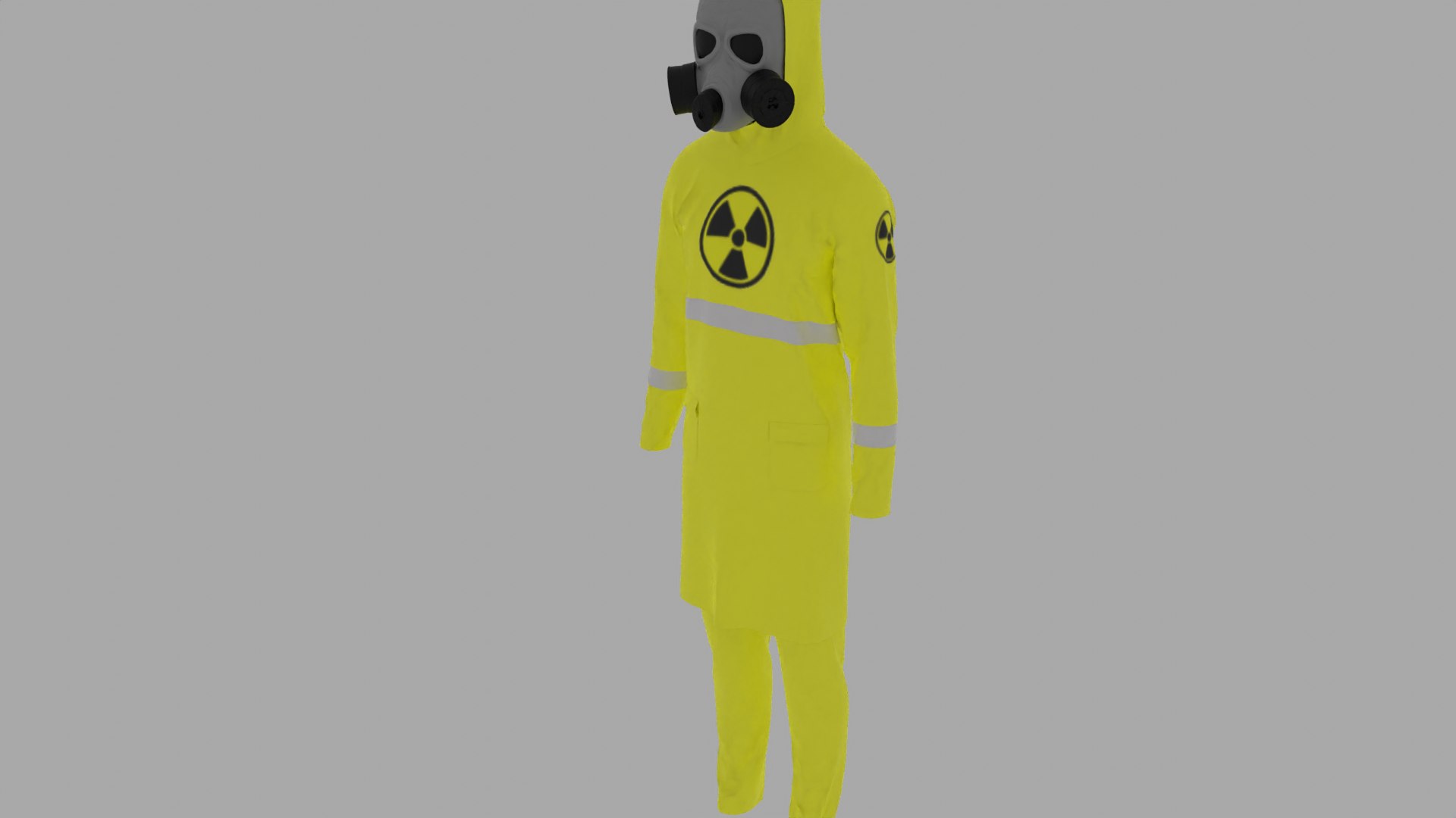 Radiation Suit Model - TurboSquid 1973294