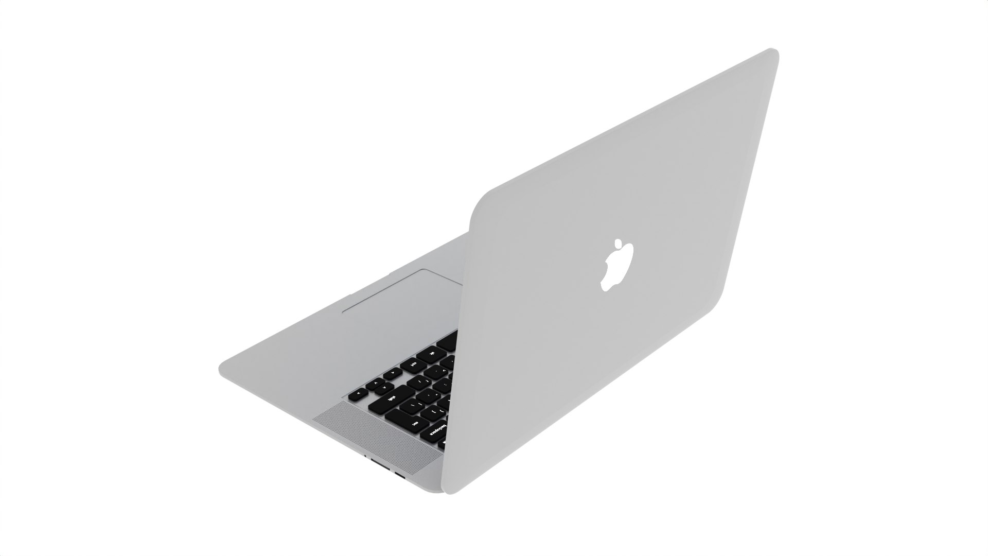Apple MacBook Pro 14 Inch 2021 Silver 3D Model - TurboSquid 1983596