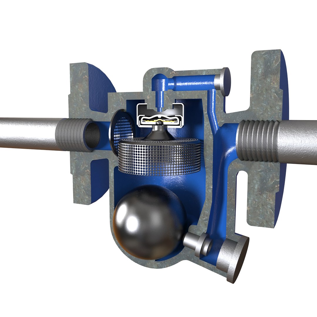Steam Trap Collection 3D Model - TurboSquid 1854113