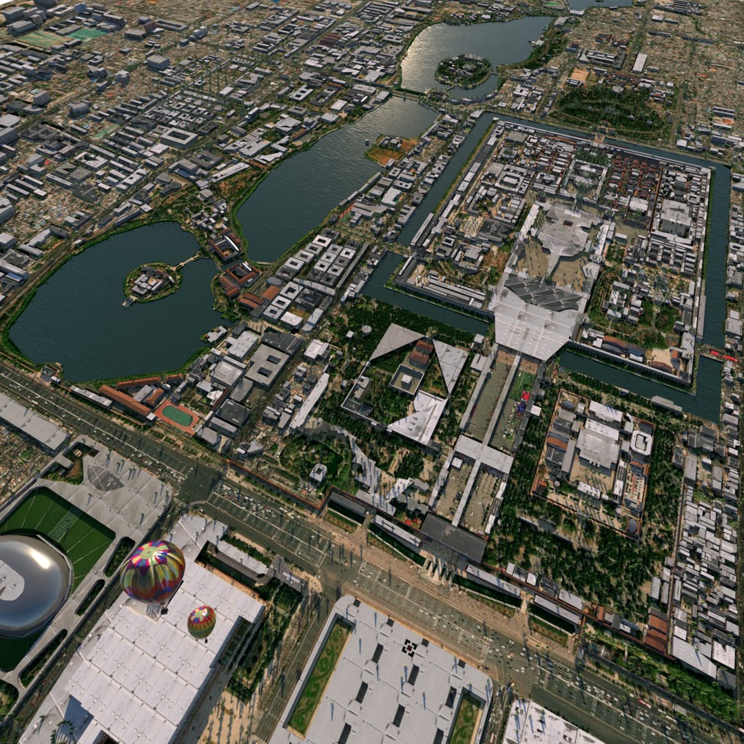 3D Beijing Model - TurboSquid 1495989