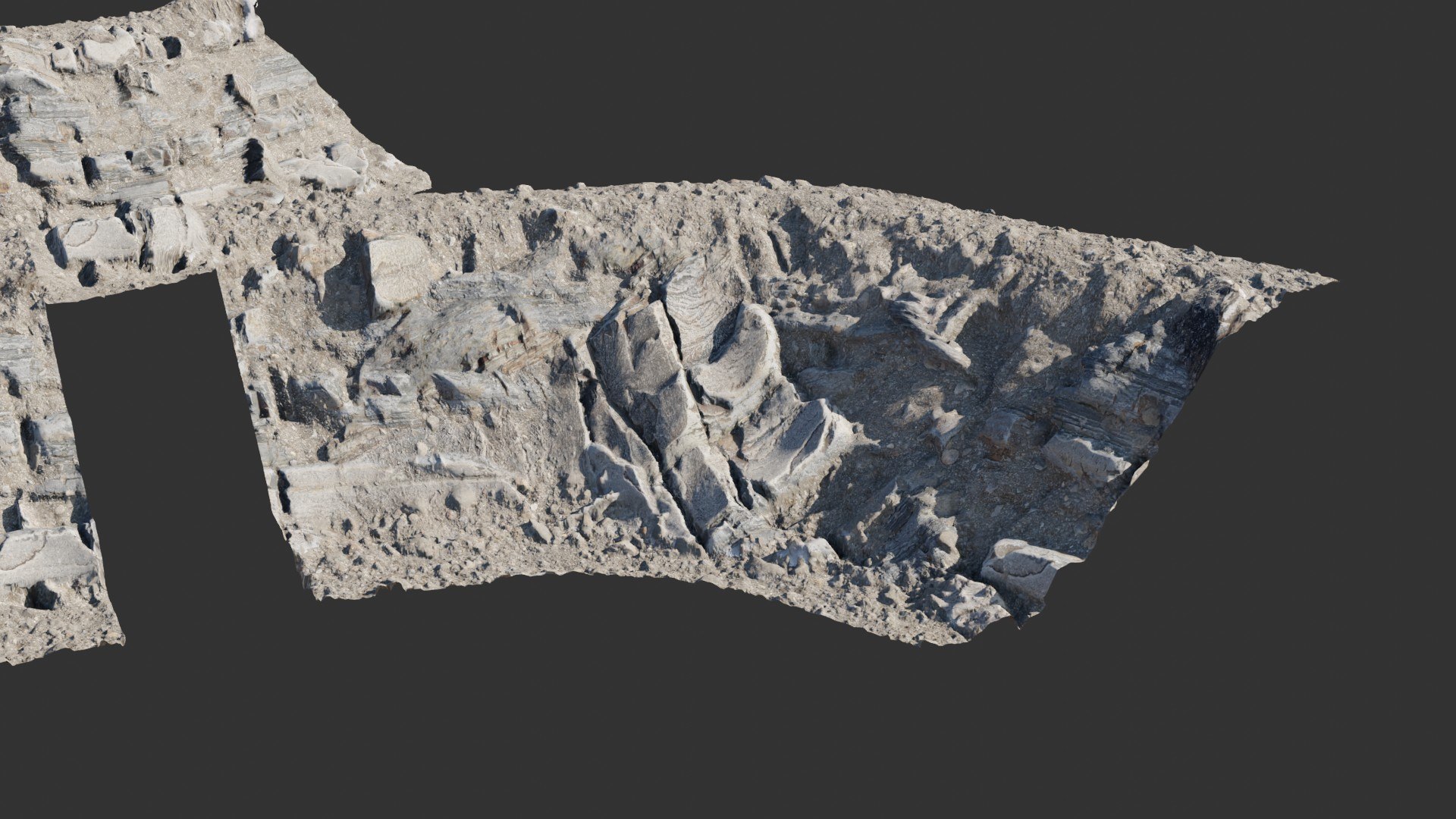 Rock cliffs 02 3D model - TurboSquid 1972214