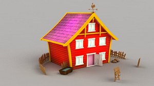 Cartoon House 3D Models for Download | TurboSquid
