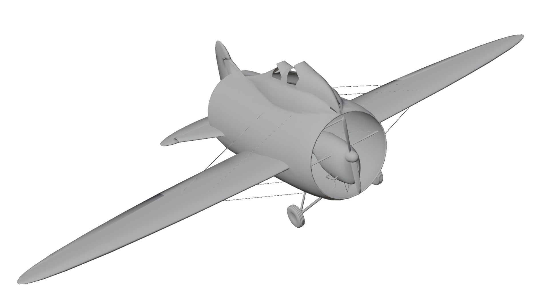 Caproni Stipa Biplane 3D Model - TurboSquid 2237204