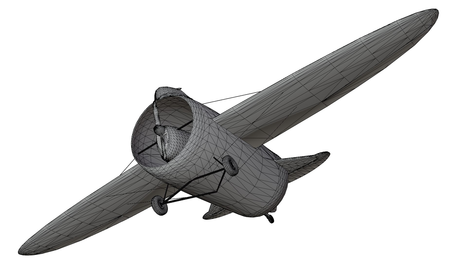Caproni Stipa Biplane 3D Model - TurboSquid 2237204