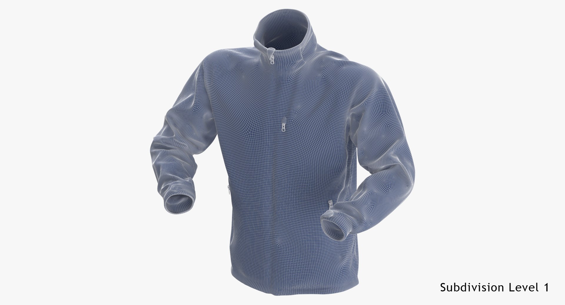 Male winter jacket 01 3D model - TurboSquid 1508753