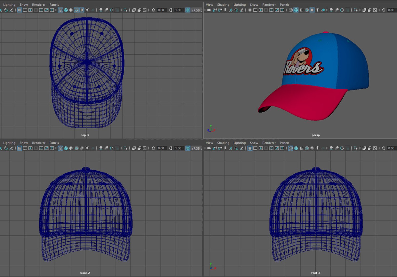 3D Logo Cap - TurboSquid 1383131