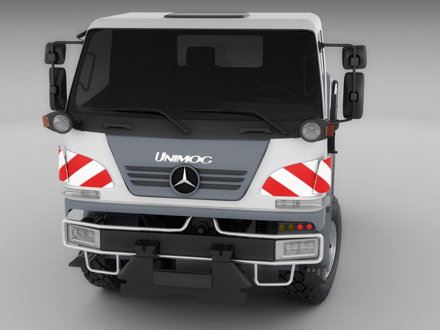 Mercedes Unimog U20 3d Max