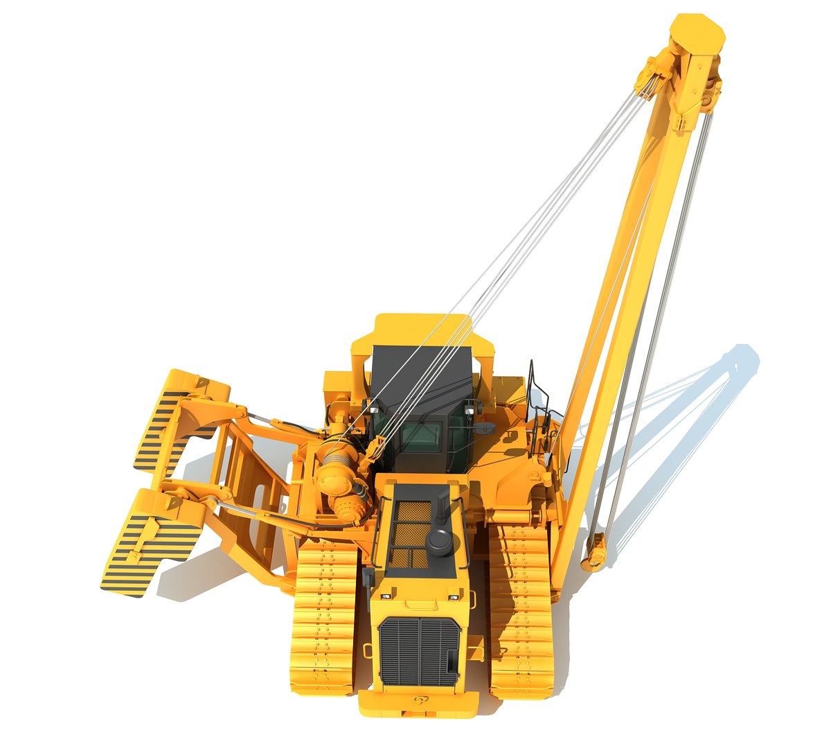 Pipelayer Pipe Layer 3D Model - TurboSquid 1288512