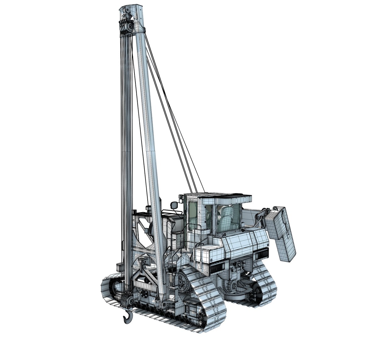 Pipelayer Pipe Layer 3D Model - TurboSquid 1288512