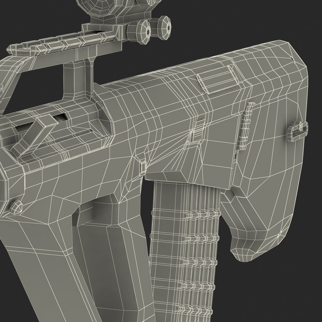 3ds max steyr aug a2 acog