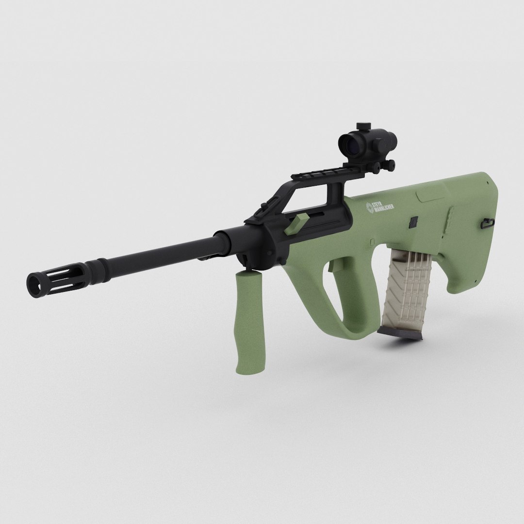 3ds max steyr aug a2 acog
