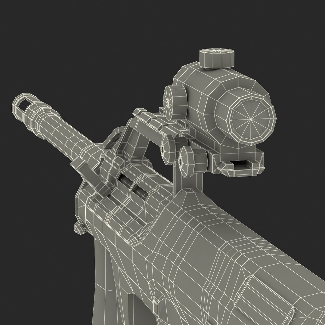 3ds max steyr aug a2 acog