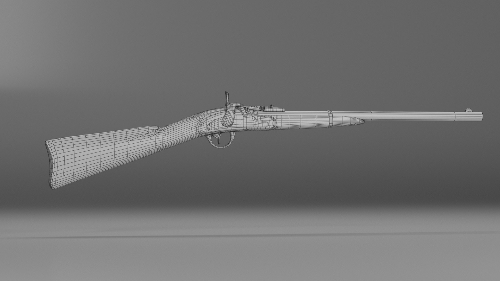 1863 Merrill Rifle 3D Model - TurboSquid 1451094