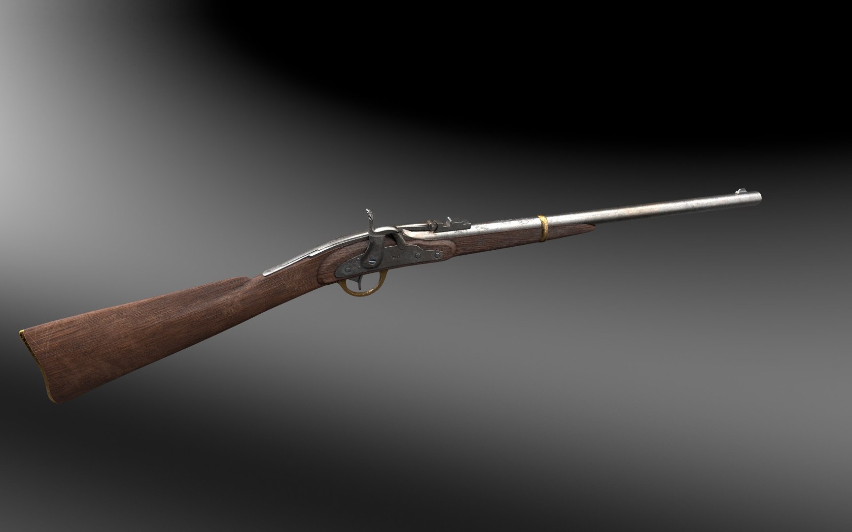 1863 Merrill Rifle 3D Model - TurboSquid 1451094