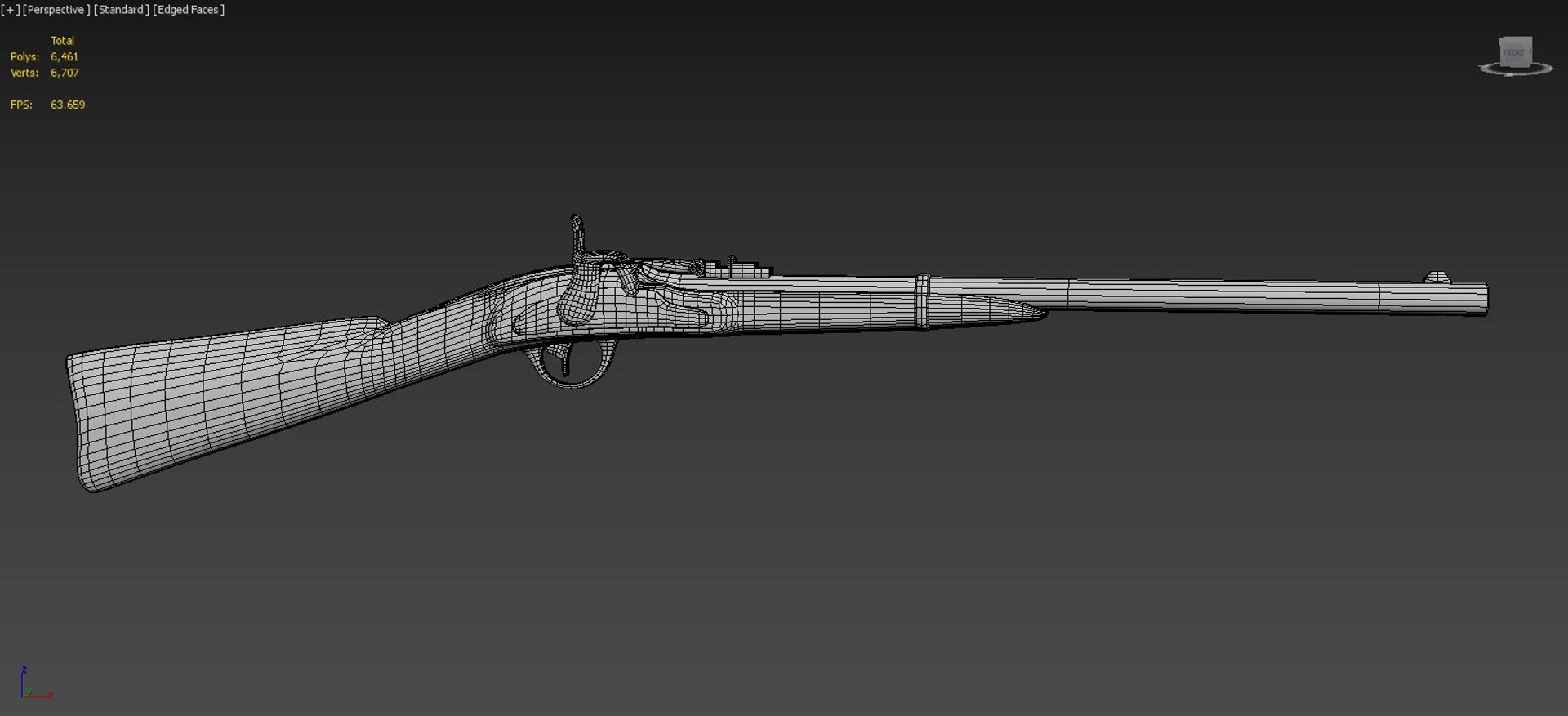 1863 Merrill Rifle 3D Model - TurboSquid 1451094