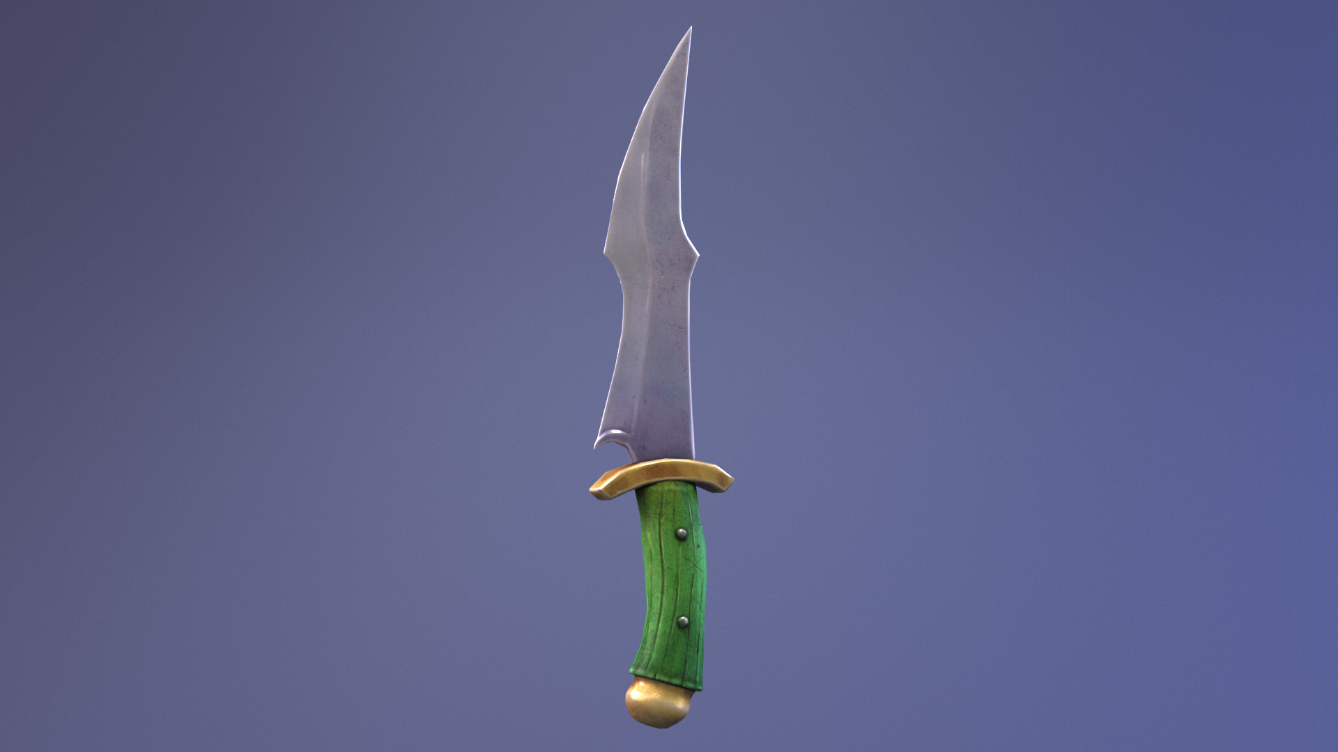 3D Stylized Dagger model - TurboSquid 2149263