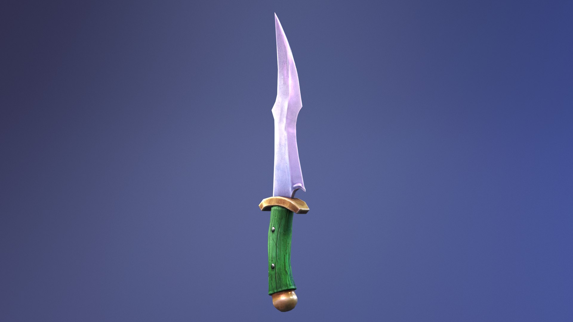 3D Stylized Dagger model - TurboSquid 2149263