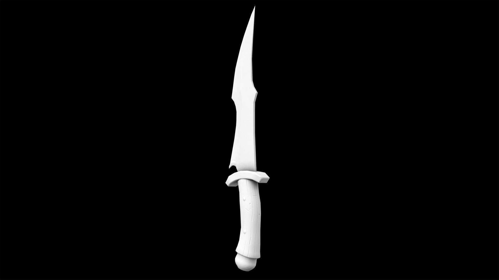 3D Stylized Dagger model - TurboSquid 2149263
