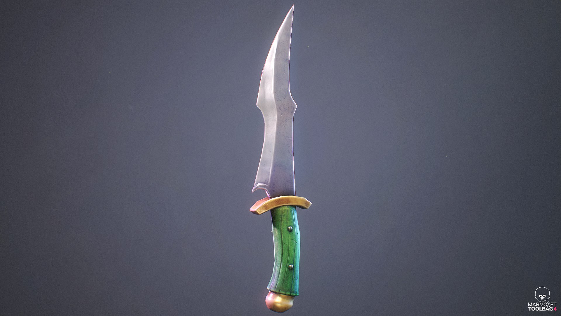 3D Stylized Dagger model - TurboSquid 2149263