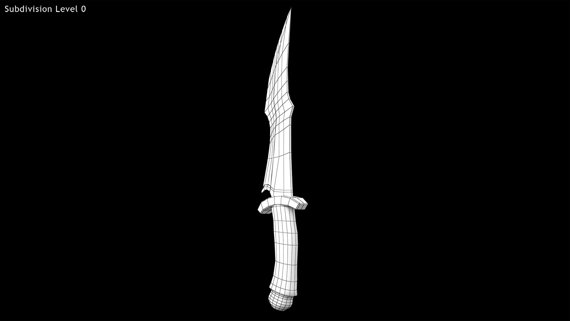 3D Stylized Dagger model - TurboSquid 2149263