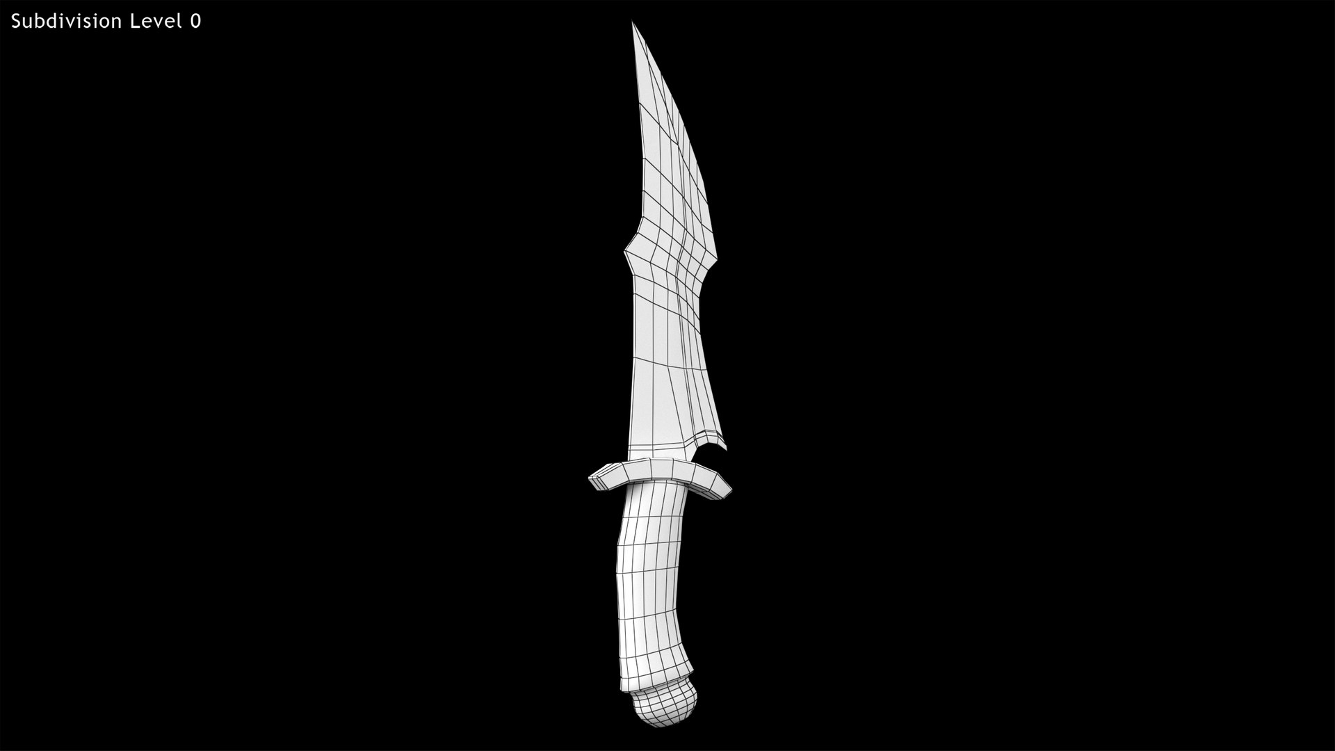 3D Stylized Dagger model - TurboSquid 2149263