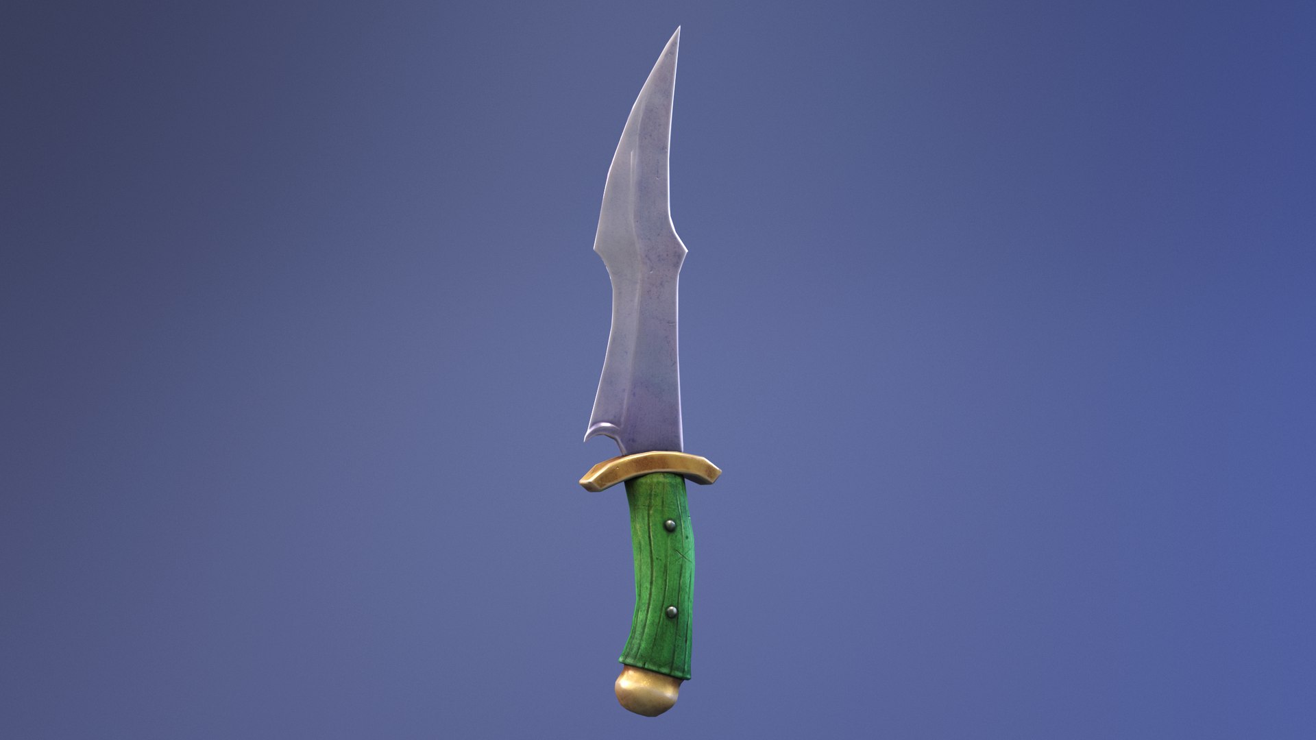3D Stylized Dagger model - TurboSquid 2149263