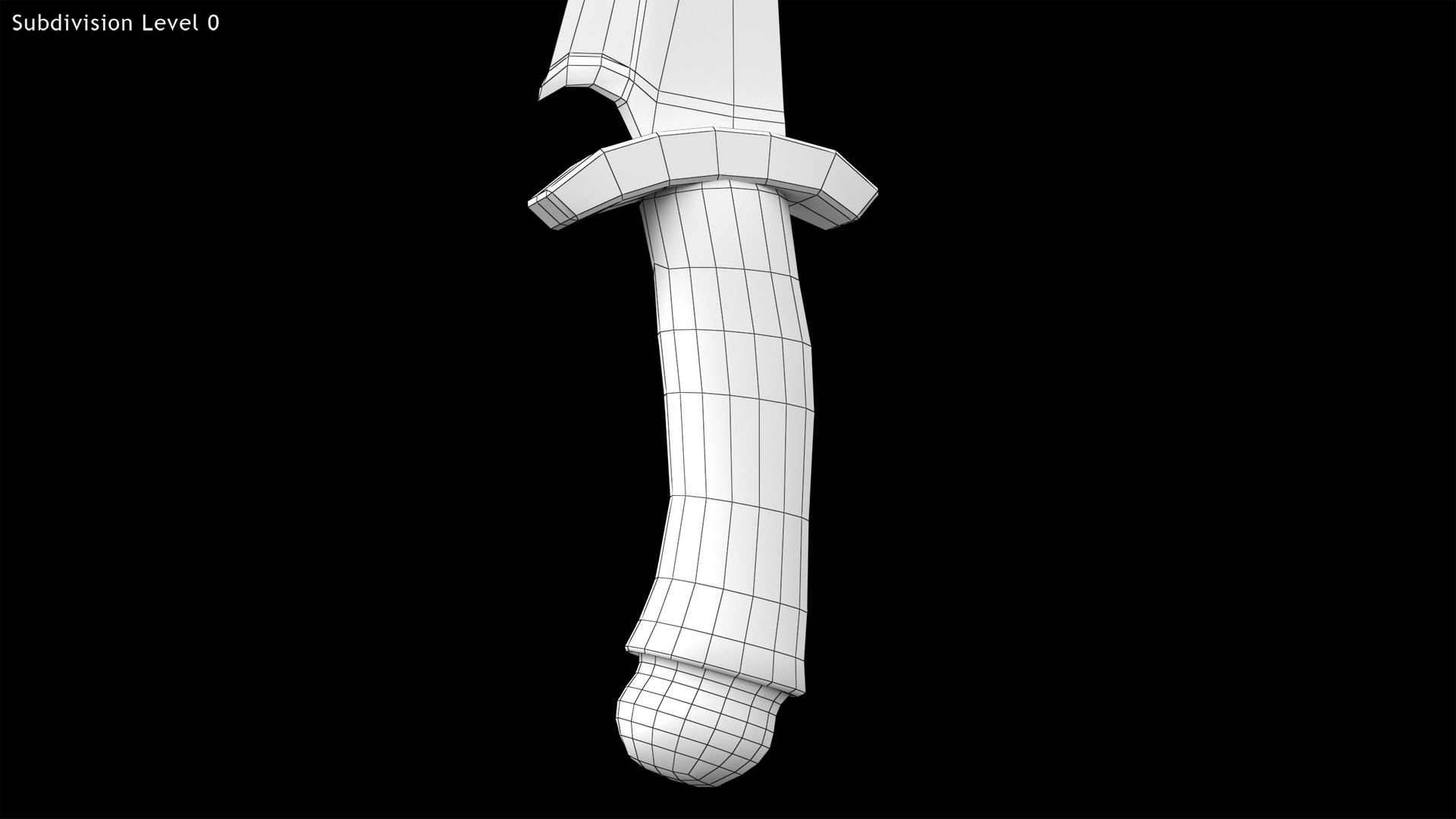 3D Stylized Dagger Model - TurboSquid 2149263