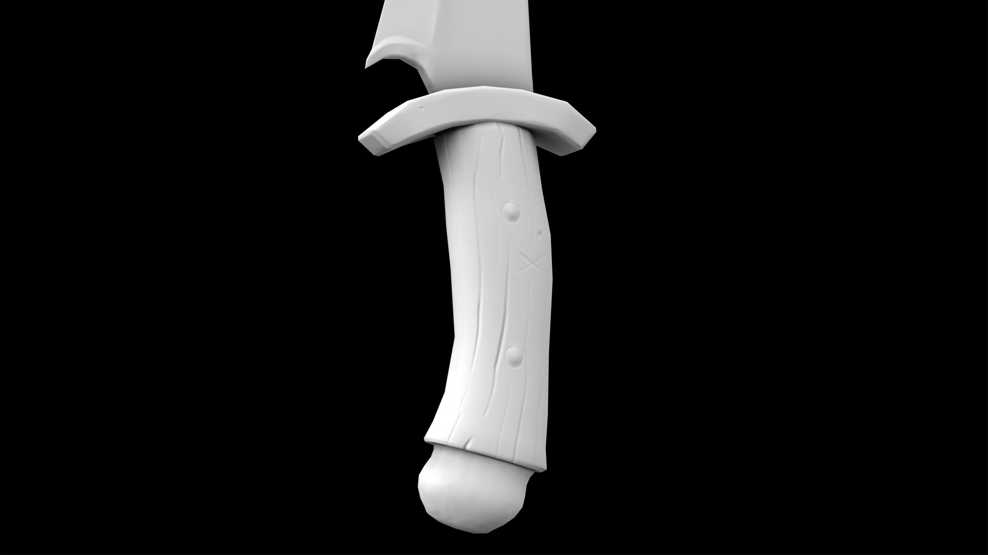 3D Stylized Dagger model - TurboSquid 2149263